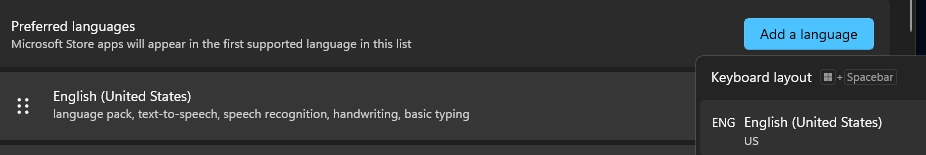 [FIXED + description] Windows 11 / Keyboard layout - Microsoft Q&A