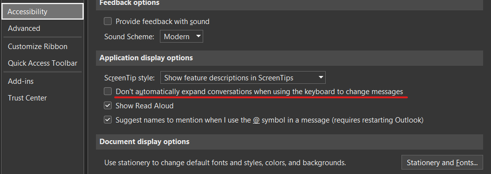Need to change outlook O365 settings via GPO - Microsoft Q&A