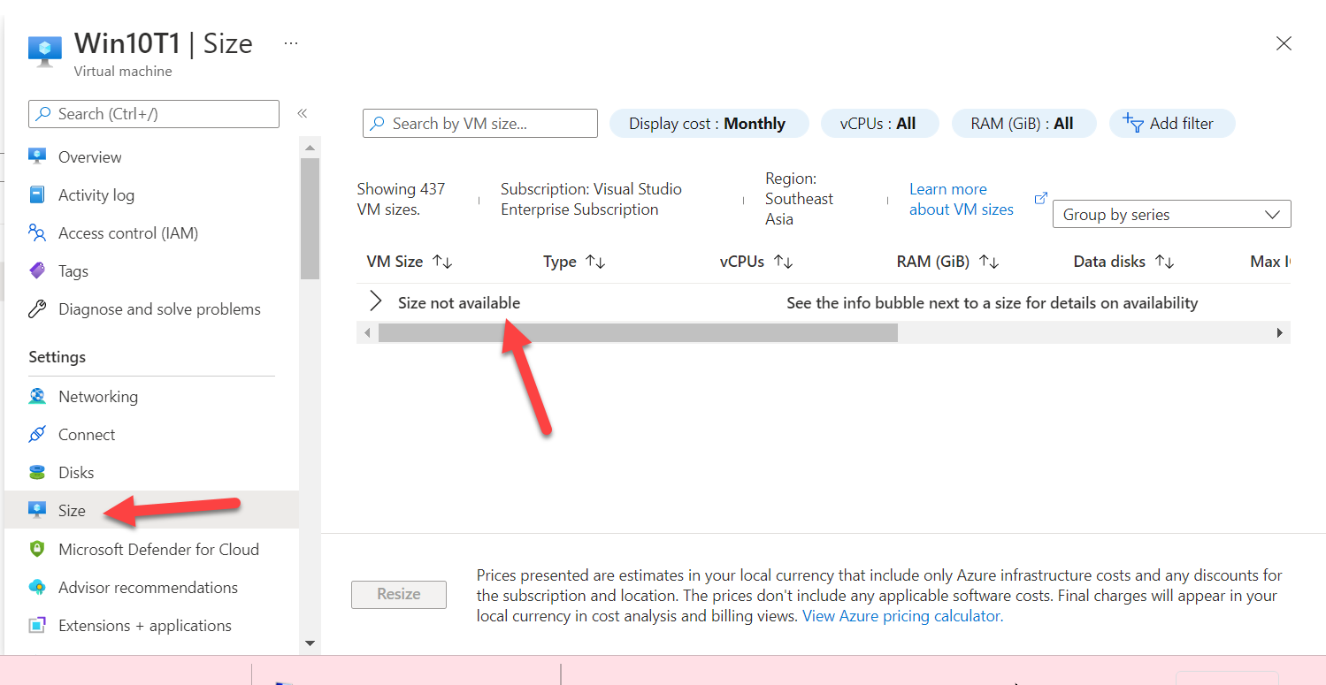 I stopped (deallocated) VM. After that. I can't start VM. Error. Allocation failed. - Microsoft Q&A