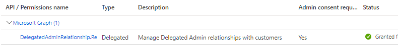 GDAP API authentication issues - unauthorizedMissingMfaTokenClaim ...