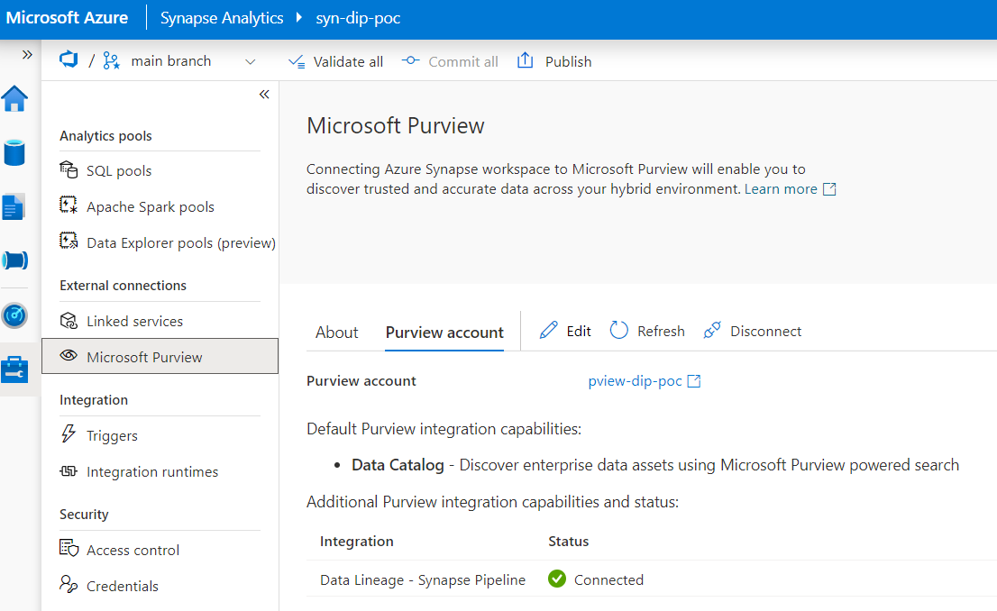 Synapse Pipeline Lineage Is Not Pushed To Purview Microsoft Qanda