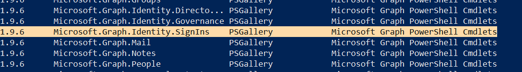Not finding New-MgUserAuthenticationTemporaryAccessPassMethod cmdlet - Microsoft Q&A