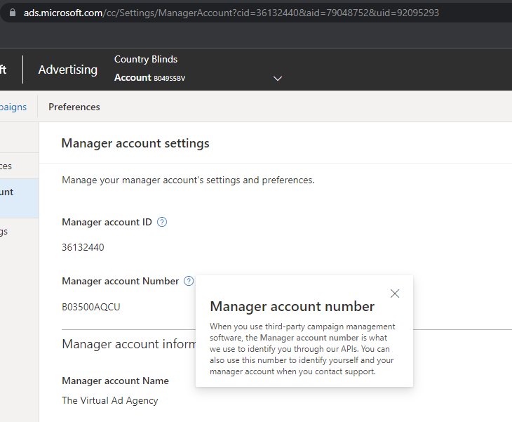 Microsoft Bing ads api gives 124 error while invoking get user api call - Microsoft Q&A