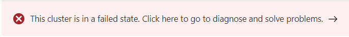 Azure Aks Cluster Is In Failed State Microsoft Qanda 6918
