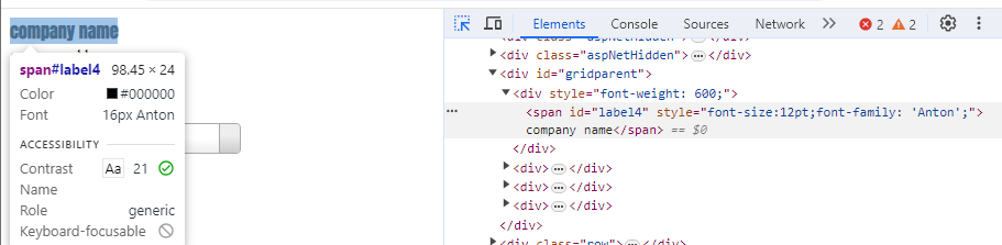 How do I retrieve a saved font family and use it on Label controls in a ...