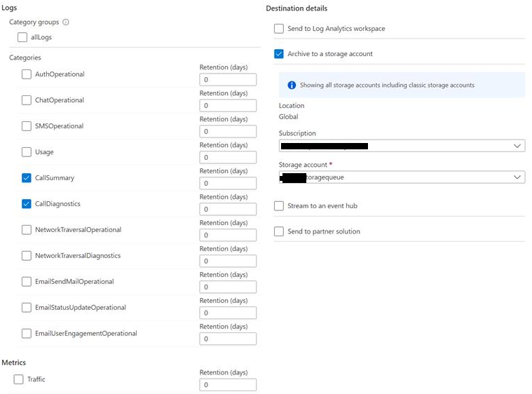 Delete/Remove ACS Identities metrics/logs - Microsoft Q&A