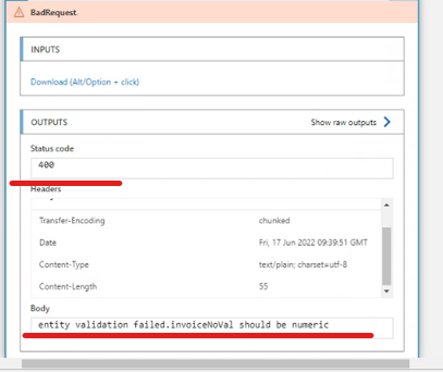 extract message from previous action - Microsoft Q&A