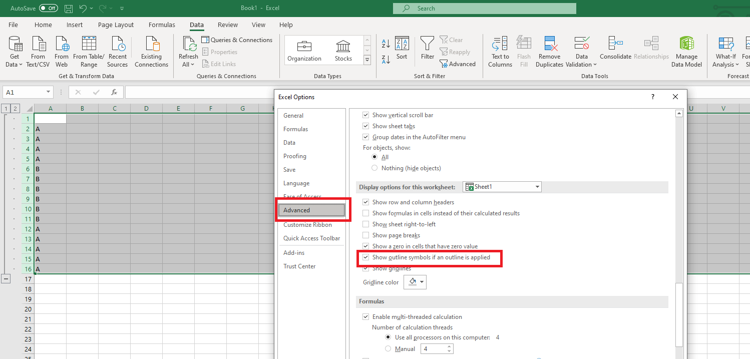 outline symbols - Microsoft Q&A