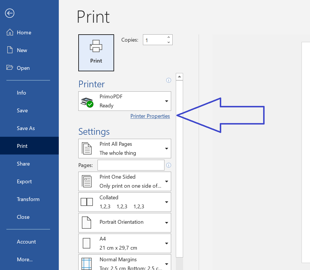 No color management in MS Word print dialogue box - Microsoft Q&A