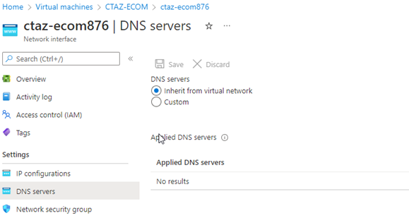 Unable To Ping Fqdn Of Mysql Service From Server On Different Subnets But Same Vnet Microsoft Qanda