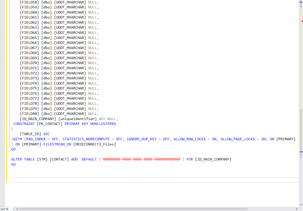 Set Default Value Error On Sql Server Microsoft Qanda