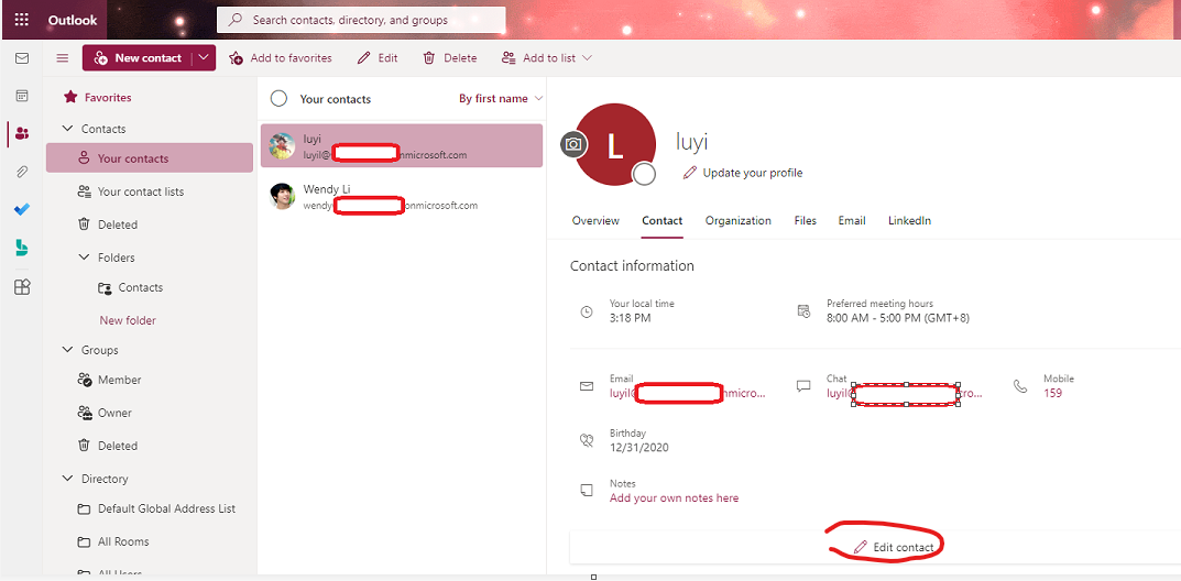 People Web Part not updating from Delve - Microsoft Q&A