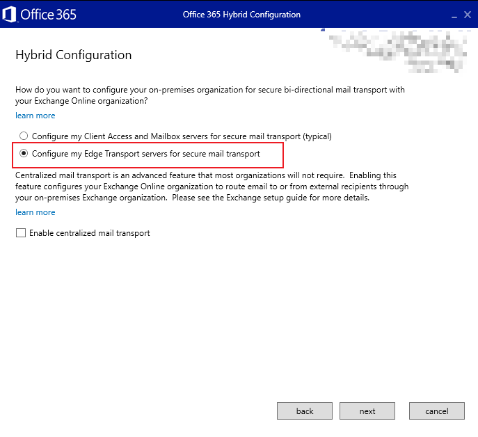 Mailbox Server 2016 not sending email to Edge Transport 2019 ...