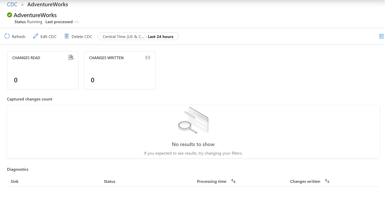 Data Factory: Unable to stop running CDC resource - Microsoft Q&A