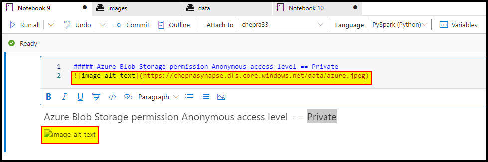 How to display image (.png, .jpeg) in synaps notebook? - Microsoft Q&A