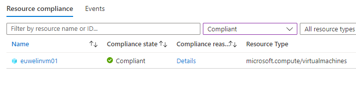 Azure Policy reports other types as complaint - Microsoft Q&A