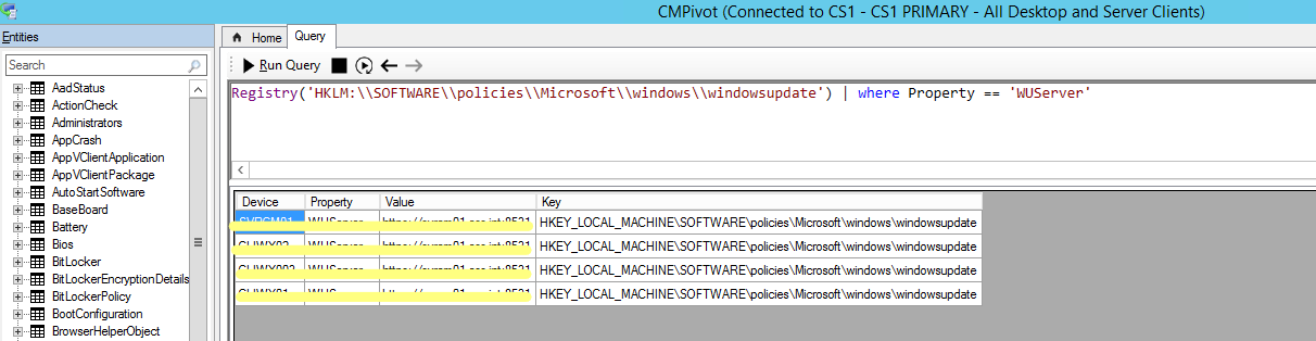 Query registries - Microsoft Q&A