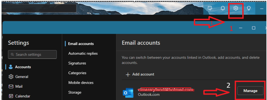 how to remove email account from outlook new ui - Microsoft Q&A