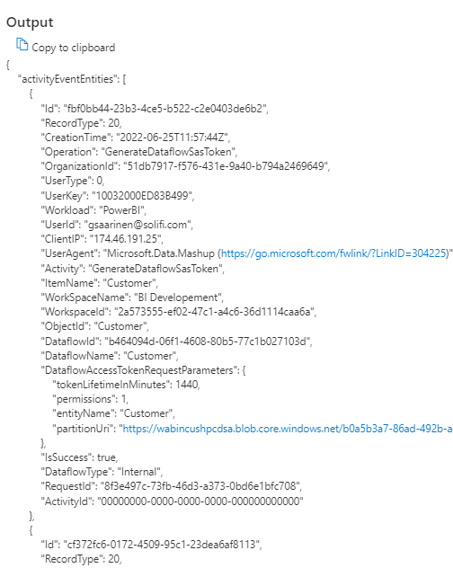 Want To Append Output Of Two Web Activities Microsoft Qanda 