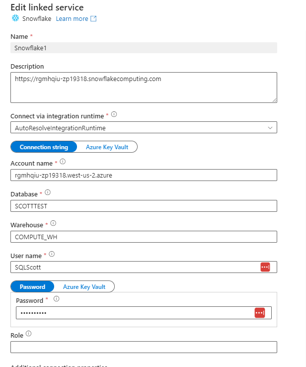 Error Connecting ADF to Snowflake - Microsoft Q&A Error Connecting ADF to Snowflake - Microsoft Q&A
