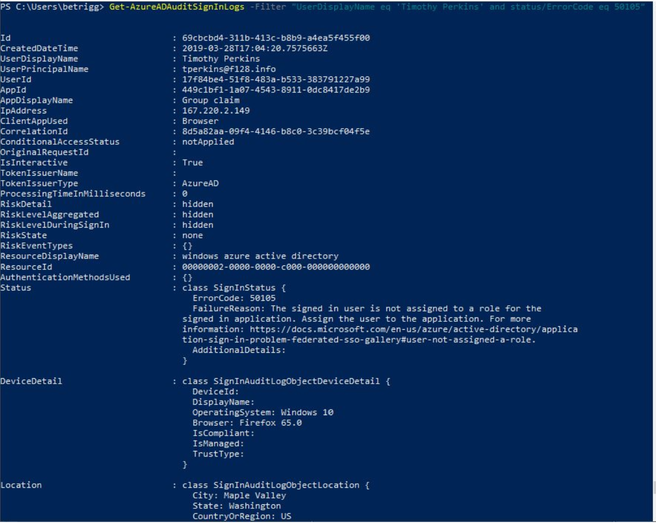 Sign-in logs - Microsoft Q&A Sign-in logs - Microsoft Q&A