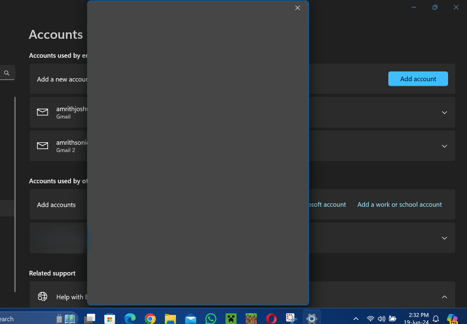 Windows 11 Settings White/Blank login screen - Microsoft Q&A