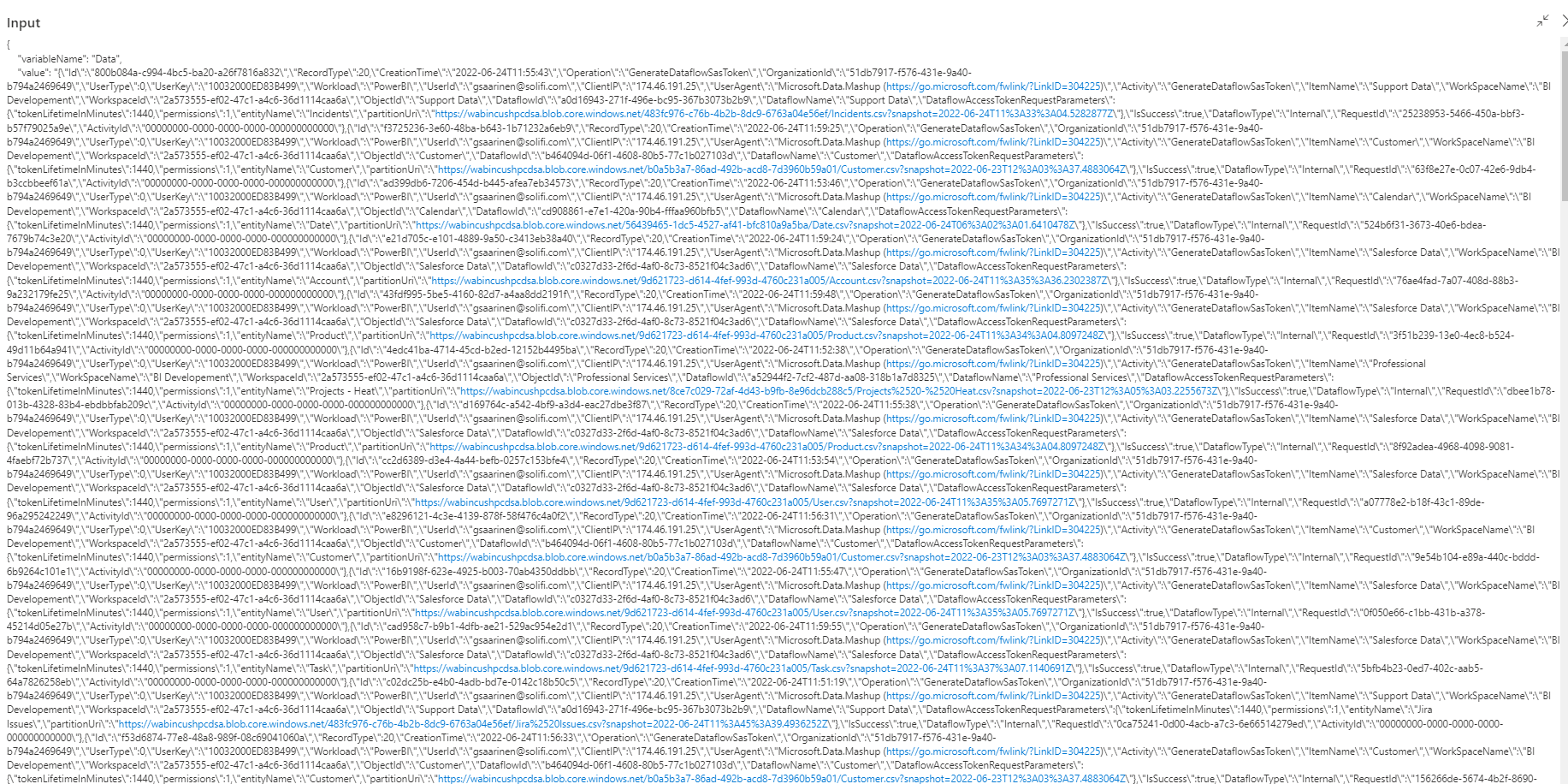 Want To Write A Data From Array Variable To Csv File In Adf Microsoft Qanda