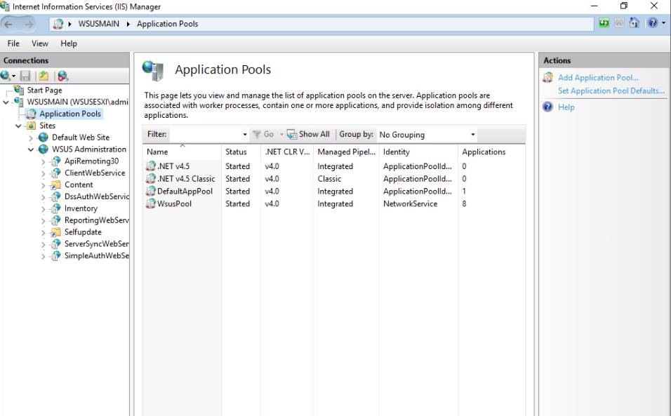WSUS client cannot install updates, "We couldn't connect to the update ...