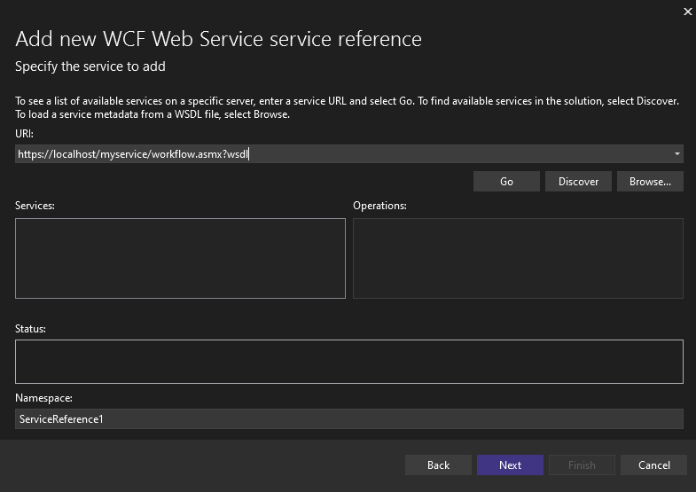 Write A Web Service By Using Visual C Net Workflowasmx Microsoft Qanda