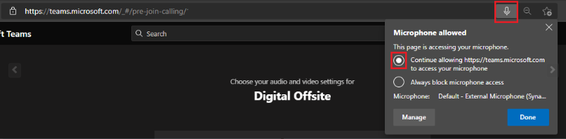 Microphone permissions on desktop version Teams - Microsoft Q&A