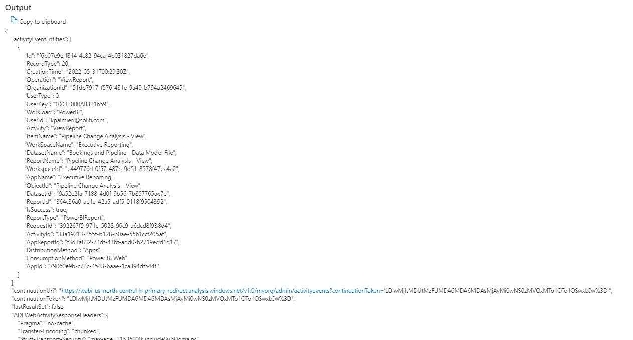 Want To Append The Json Output Of One Web Activity To Array Variable In Adf Microsoft Qanda 5110