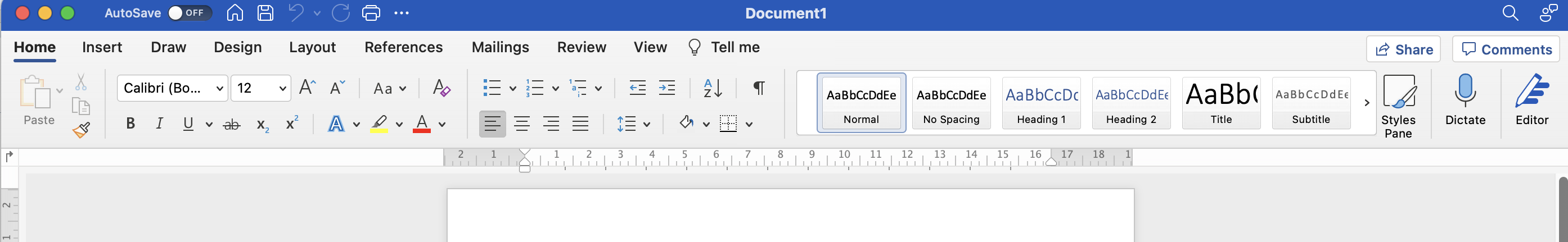 There is no option for "sign in with a different account" on Word ...