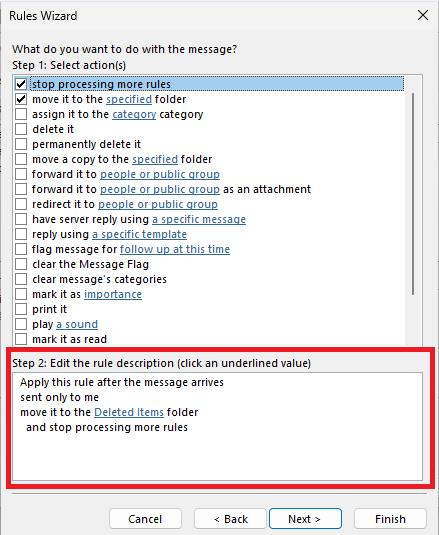 How do I get RULES to work in Outlook 365 - Microsoft Q&A