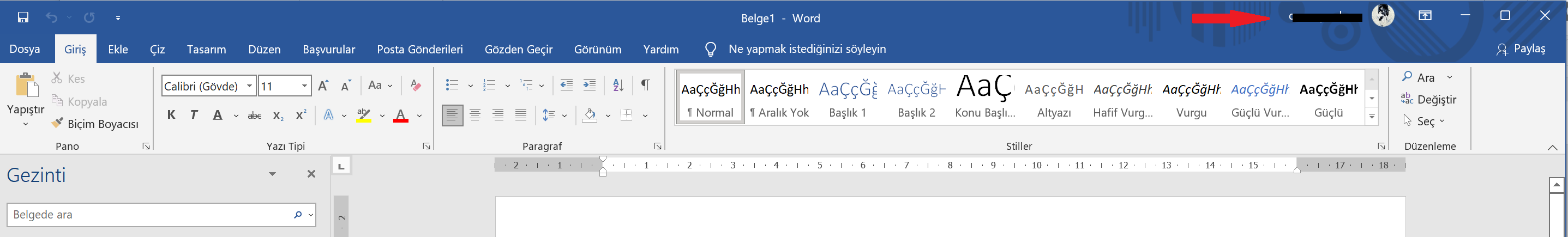 There is no option for "sign in with a different account" on Word ...