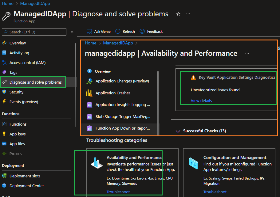 Bug Identity Type Displayed As System Assigned Managed Identity Even When Using User Assigned
