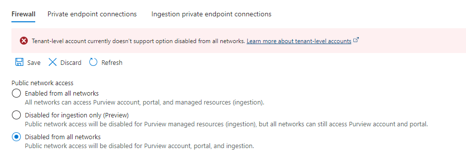 How to disable Microsoft purview for all networks? - Microsoft Q&A