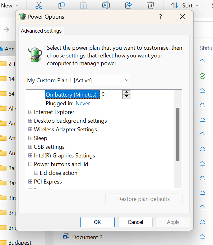 how to wake up computer when opening lid windows 11 - Microsoft Q&A