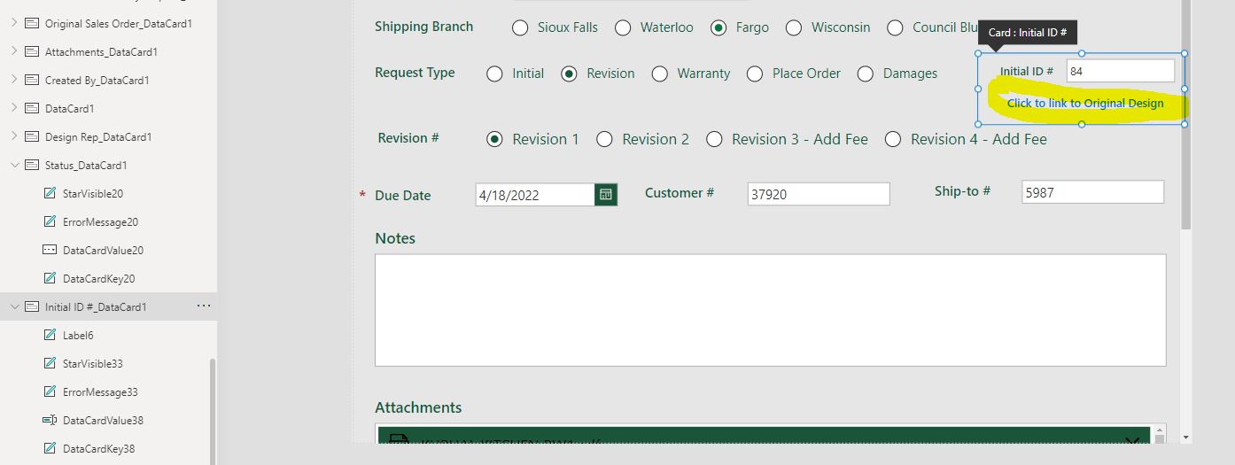 Powerapps Link To Item Based On Text Box Entry Microsoft Qanda