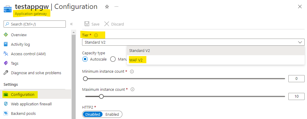 Cannot renew Certificate in Azure Application Gateway with WAF ...