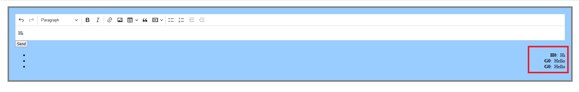 Other issue to ckeditor - Microsoft Q&A
