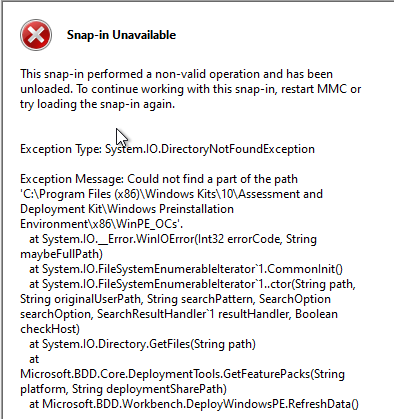 Latest MDT (Version 8456) Does not support ADK 11 22H2 - Microsoft Q&A