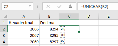 Unicode Bidirectional Text Algorithm in Excel - Microsoft Q&A