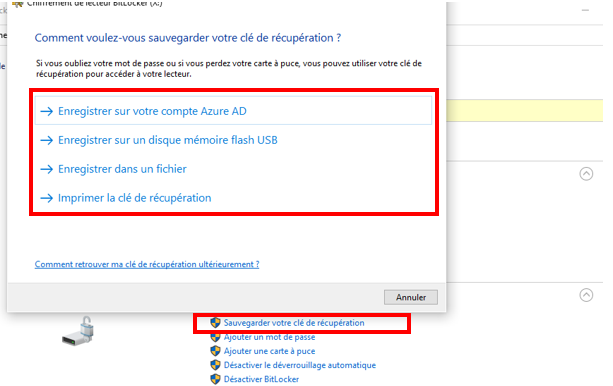 Hide Bitlocker Recovery Key Backup Options Microsoft Qanda