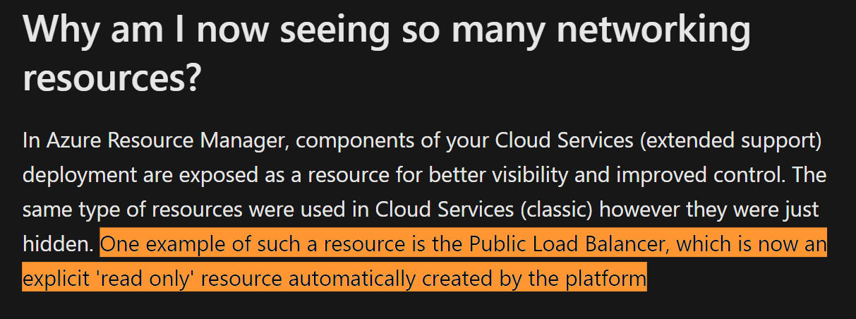 Unable to add Health probe to a Classic LoadBalancer when deployed to ...