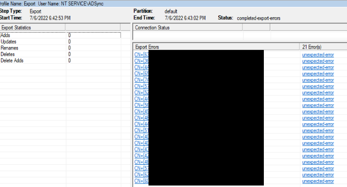 Azure AD Connect (AADC) not syncing group members - Microsoft Q&A