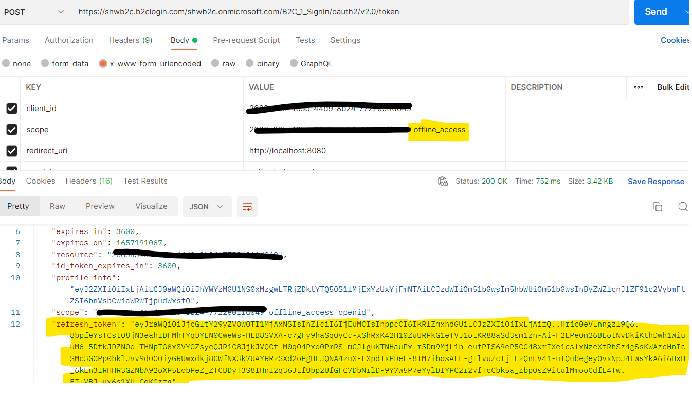 Azure B2c Access And Id Token Lifetimes Expires After 1 Hour Microsoft Qanda