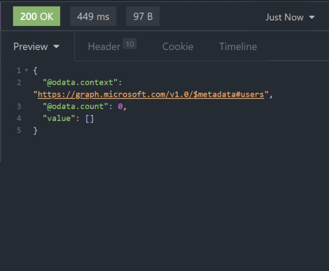Cant Fetch User Count Correctly After Creating User With Graphapi 9215