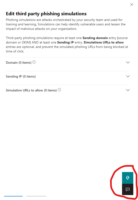 Issue setting up domains for 3rd party Phishing Simulation software ... Issue setting up domains for 3rd party Phishing Simulation software ...