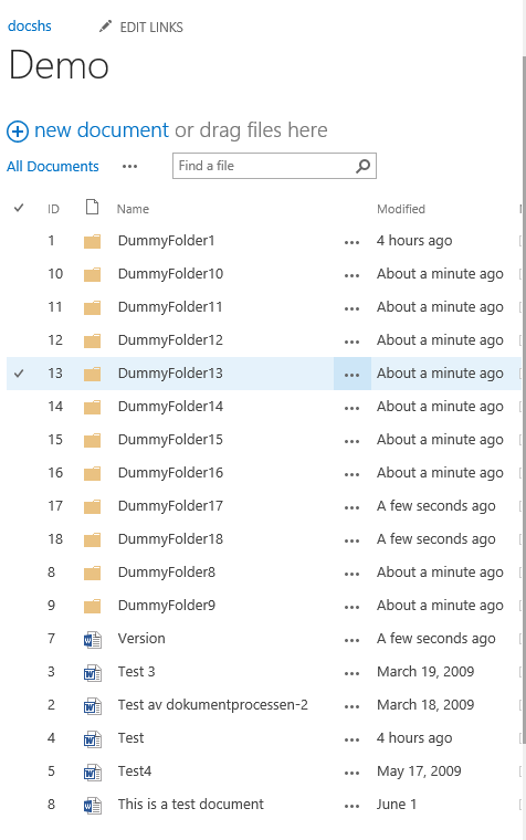 Why are the folders inside SPList seem to be appearing as a file ...
