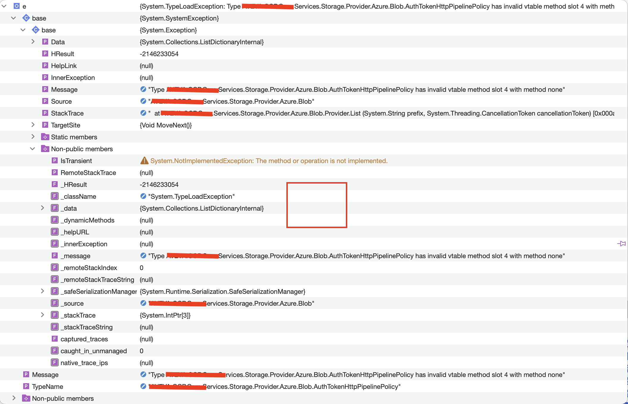 System Typeloadexception While Using Blobclientoptions Microsoft Qanda